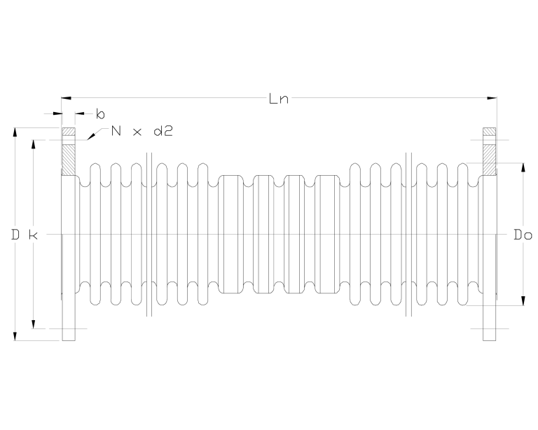 Exhaust Bellows VTAD - Vibratec