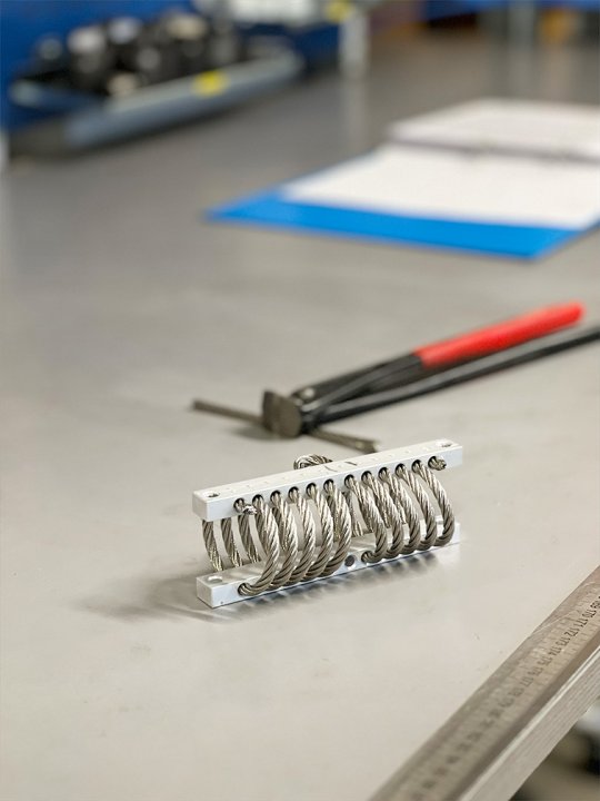 Wire Rope Isolators - WRI-AXX - Vibratec