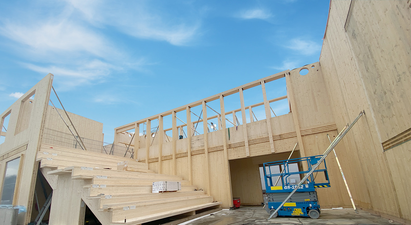 Noise and vibration isolation for construction applications