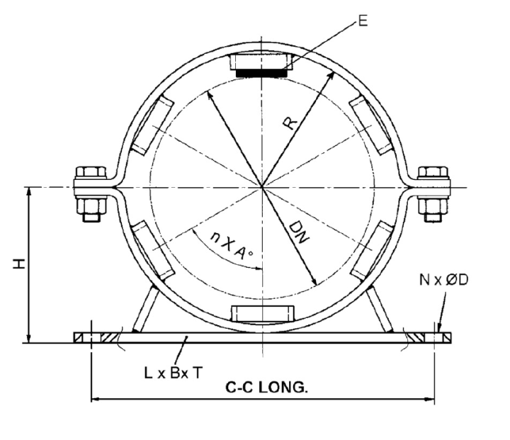 Pipe Clamps VTPC 100-900 - Vibratec