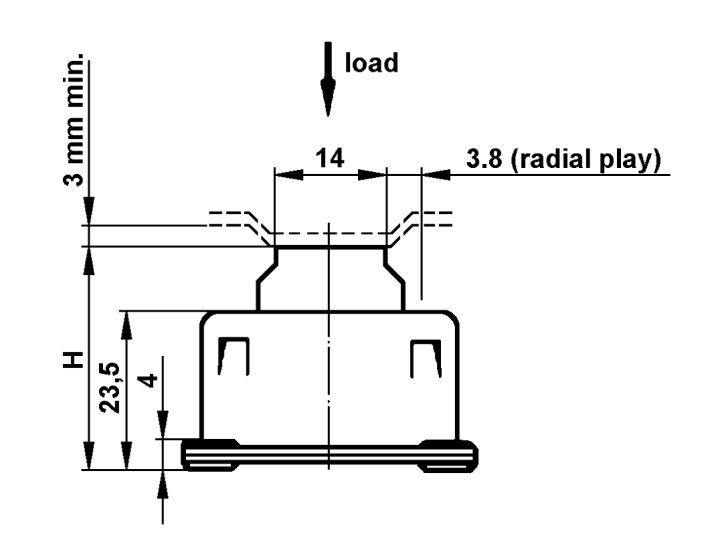 Spring Isolator VT7001 - Vibratec