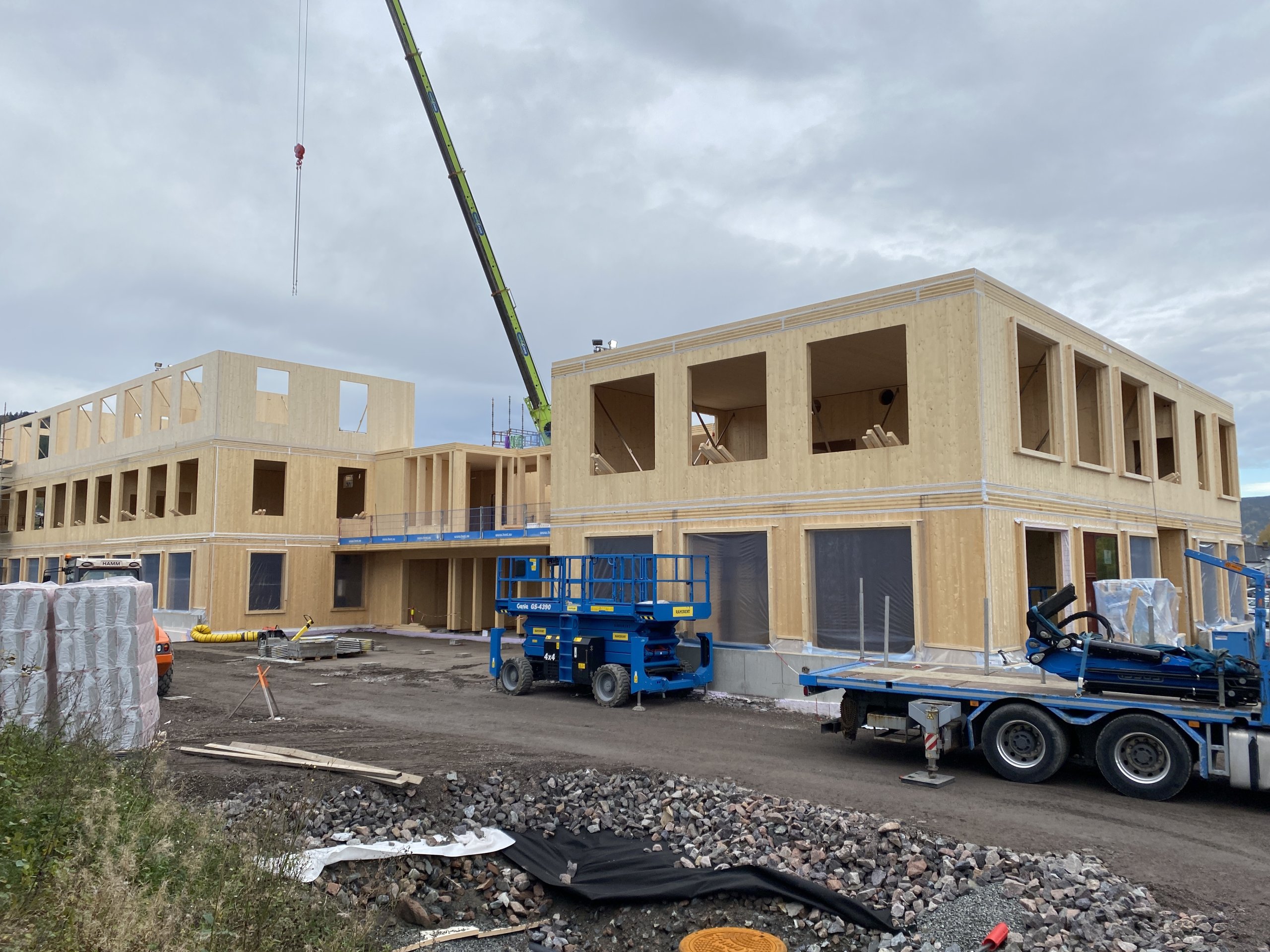 Vibratec delivers Regufoam-strips to Brandengen Skole, Norway