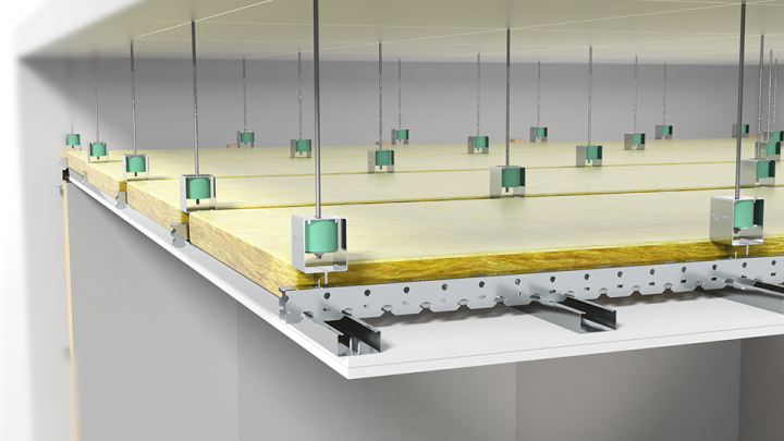 Optimize Sound Isolation with our Ceiling System VT-CBC - Vibratec